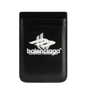 Balenciaga Cash Magnet Card Holder Box - Black