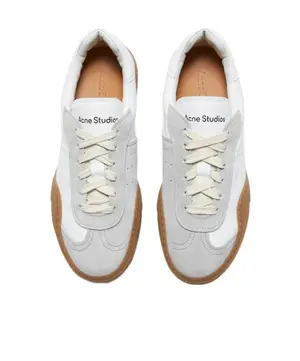 Acne Studios Round Toe Lace-up Sneakers