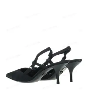 Dolce & Gabbana Solidcolor Satin Highheels