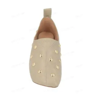 Chloé Minimalist Leather Ballet Flats
