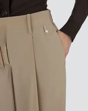 Herno Pleated Trousers - Beige