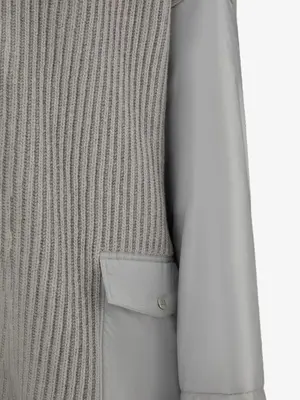 Herno Panelled Drawstring Hooded Jacket