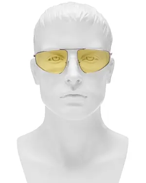 Bottega Veneta Geometric Sunglasses, 59mm