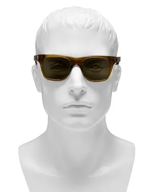 Saint Laurent Square Sunglasses, 50mm
