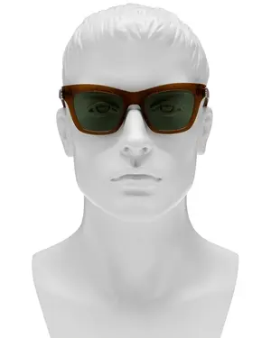 Saint Laurent Square Sunglasses, 52mm