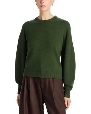 Theory Cashmere Crewneck Sweater - Ivy