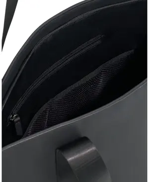 Boggi Milano Rubberised Fabric Tote Bag