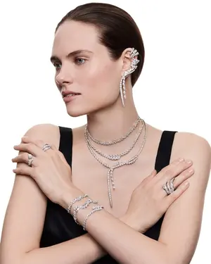 SWAROVSKI Mesmera Stone All Around Collar Necklace, 14.87