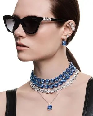 SWAROVSKI Millenia Crystal Pendant Necklace, 14.87-17.75
