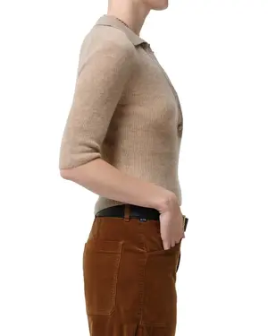 Citizens Of Humanity Amelie Wool & Cashmere Polo Sweater