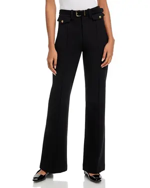 FRAME The Pixie Reboot High Rise Trousers - Black