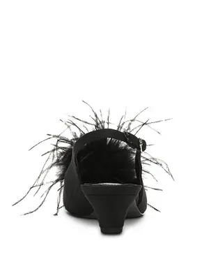 Sam Edelman Finch Feather Slingback Pumps