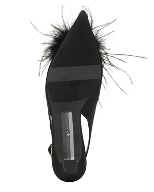 Sam Edelman Finch Feather Slingback Pumps