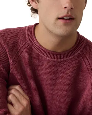 Marine Layer Garment Dye Roll Neck Sweater