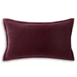 CHRISTY Harewood Velvet Boudoir Pillow, 12 X 20 - Fig