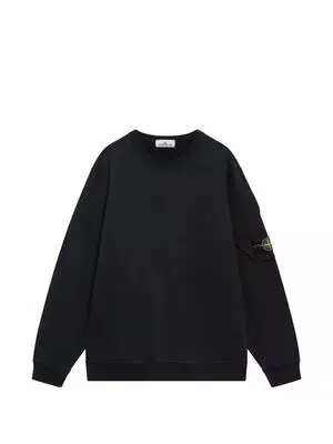 Stone Island Compass-patch Sweater - Blue