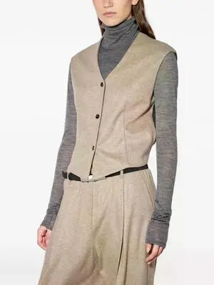 Liviana Conti Cooper Button-up Waistcoat