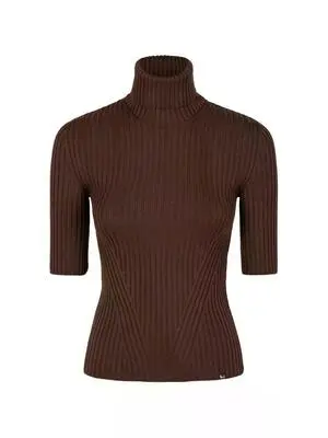 Herno Ribbed-knit Roll-neck Sweater