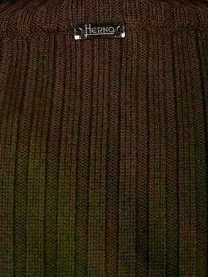 Herno Ribbed-knit Roll-neck Sweater
