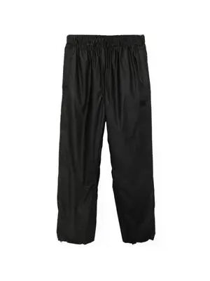 Rains Elasticated Drawstring Waist Trousers - Black