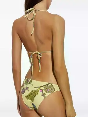 Versace Printed Bikini Bottoms