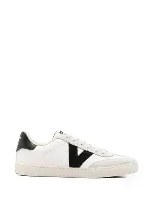 Victoria Beckham Logo-patch Panelled Sneakers - White