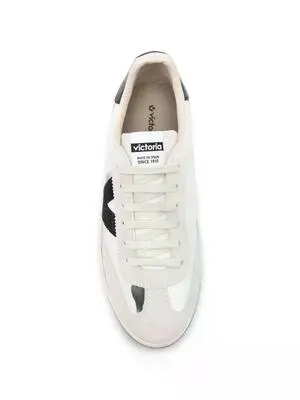 Victoria Beckham Logo-patch Panelled Sneakers