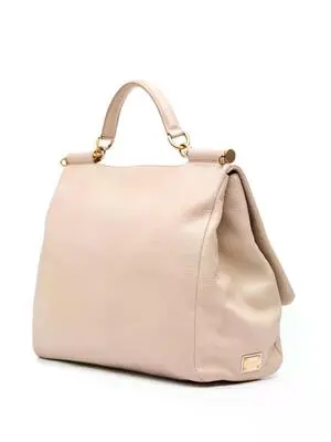 Dolce & Gabbana 2000-2026 Large Pebbled Leather Miss Sicily Satchel