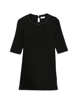 Brunello Cucinelli Monili-trim T-shirt