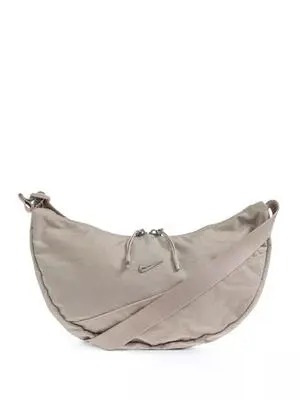 Nike Aura Logo-plaque Messenger Bag - Grey