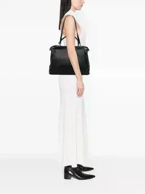 Fendi 2000-2010 Large Goatskin Peekaboo Iconic Satchel