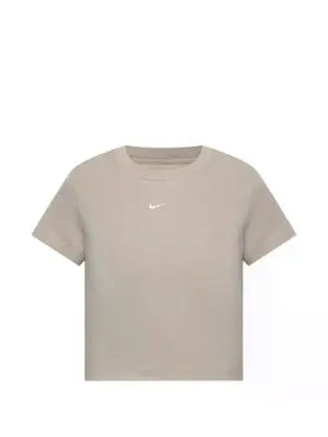 Nike Chill Logo-embroidered Cropped T-shirt