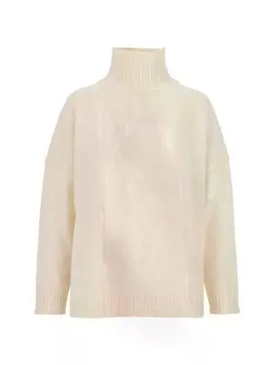Max Mara Roll-neck Drop-shoulder Sweater