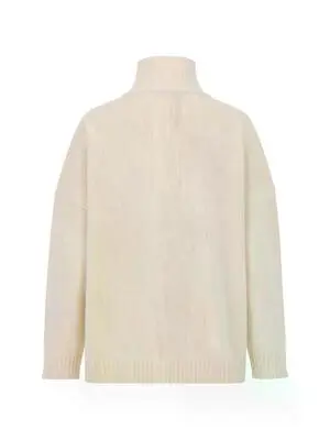 Max Mara Roll-neck Drop-shoulder Sweater