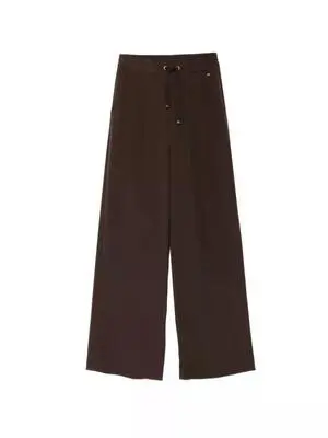 Herno Drawstring Wide-leg Trousers - Brown