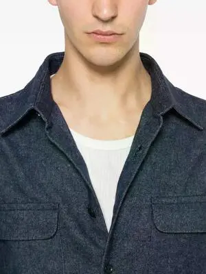 Sandro Flap-pocket Long-sleeve Shirt