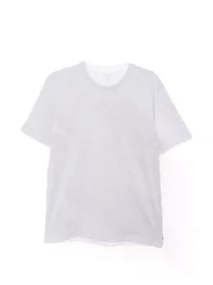 Eleventy Double-layer T-shirt - Grey