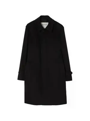 Burberry Mid-length Cashmere Car Coat - Black