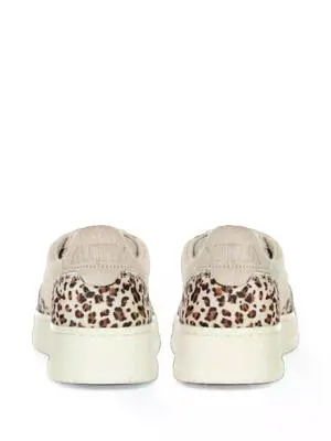 AUTRY Animal Pattern Lace-up Sneakers