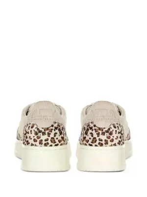 AUTRY Animal Pattern Lace-up Sneakers