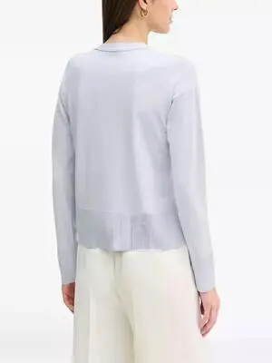 Sisley V-neck Button-up Cardigan