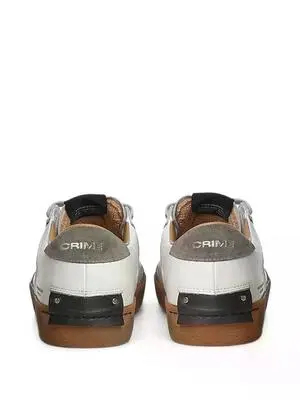 CRIME LONDON Distressed Effect Panelled Sneakers