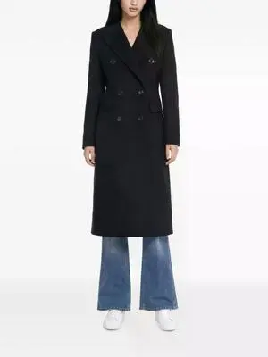 Max Mara Effigy Double-breasted Virgin-wool Coat
