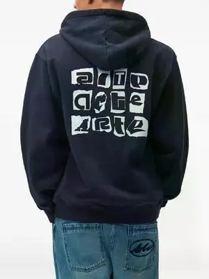 ARTE ANTWERP Graphic-print Drawstring Hoodie