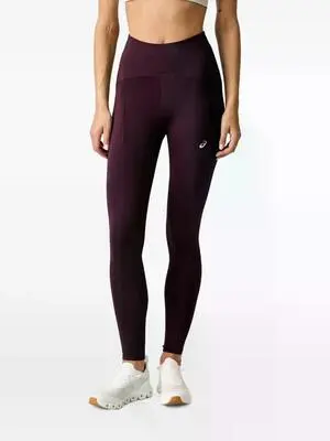 Asics Road Logo-print Performance Leggings