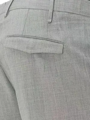 PT TORINO Mid-rise Turn-up Trousers