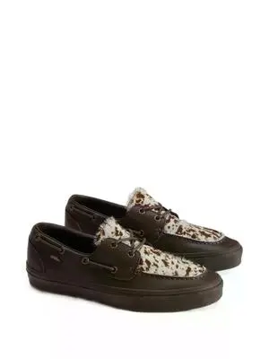 VANS Cow-print Panelled Shoes