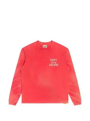 GALLERY DEPT. Logo-print Long-sleeved T-shirt - Red