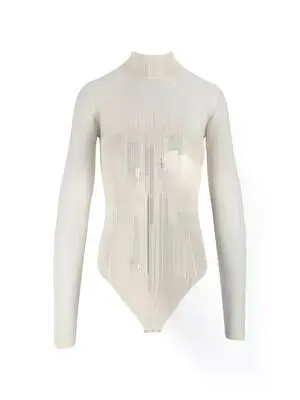 Elisabetta Franchi Ribbed-knit Bodysuit