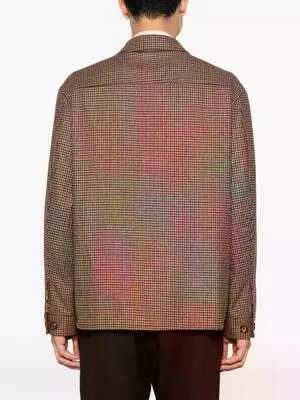 Eleventy Houndstooth-patterned Jacket